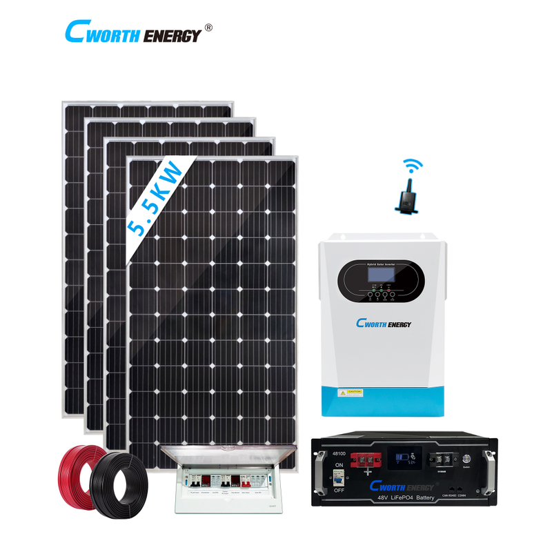 5.5kw off grid solar system - Buy 5.5kw off-grid solar system Product ...