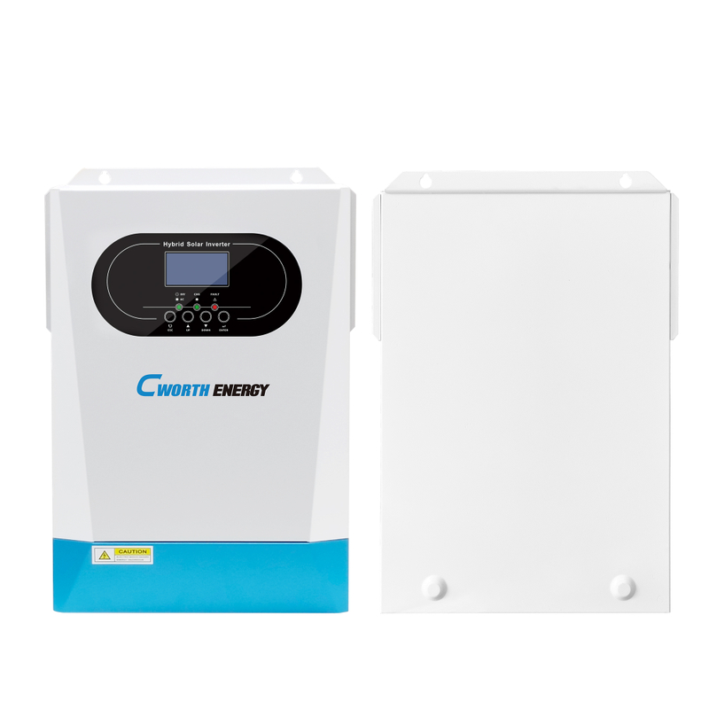 Cworth Energy 5.5KW 5.5KVA MPPT 220VAC 48V 5500W Hybrid Solar Inverter ...