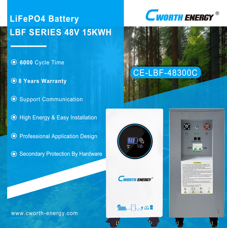 LiFePO4 Battery LBF-48300C - Buy LiFePO4 Battery LBF-48300C Product on Guangdong Cworth Energy ...